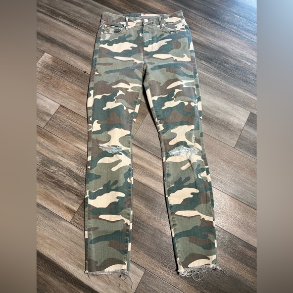 MOTHER | Pants & Jumpsuits | Mother High Waisted Looker Ankle Fray See ...